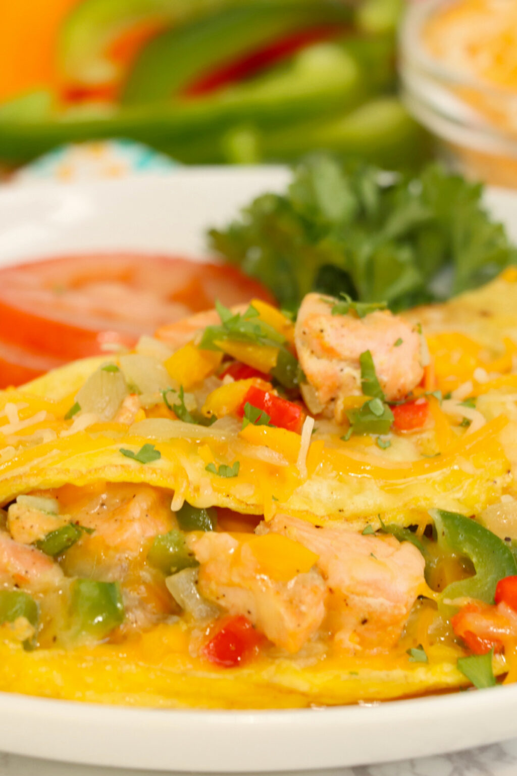 Salmon Omelet - Kitchen Divas