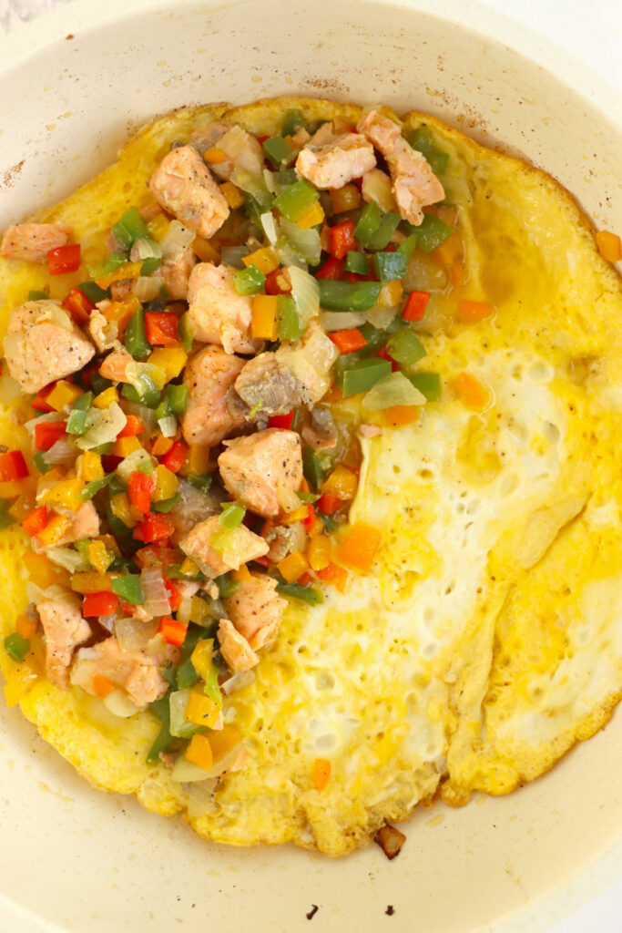 Salmon Omelet - Kitchen Divas