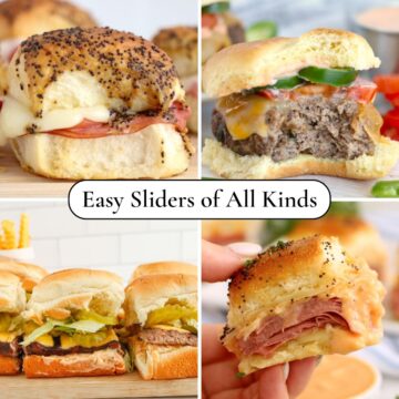 Easy Sliders of All Kinds - Kitchen Divas