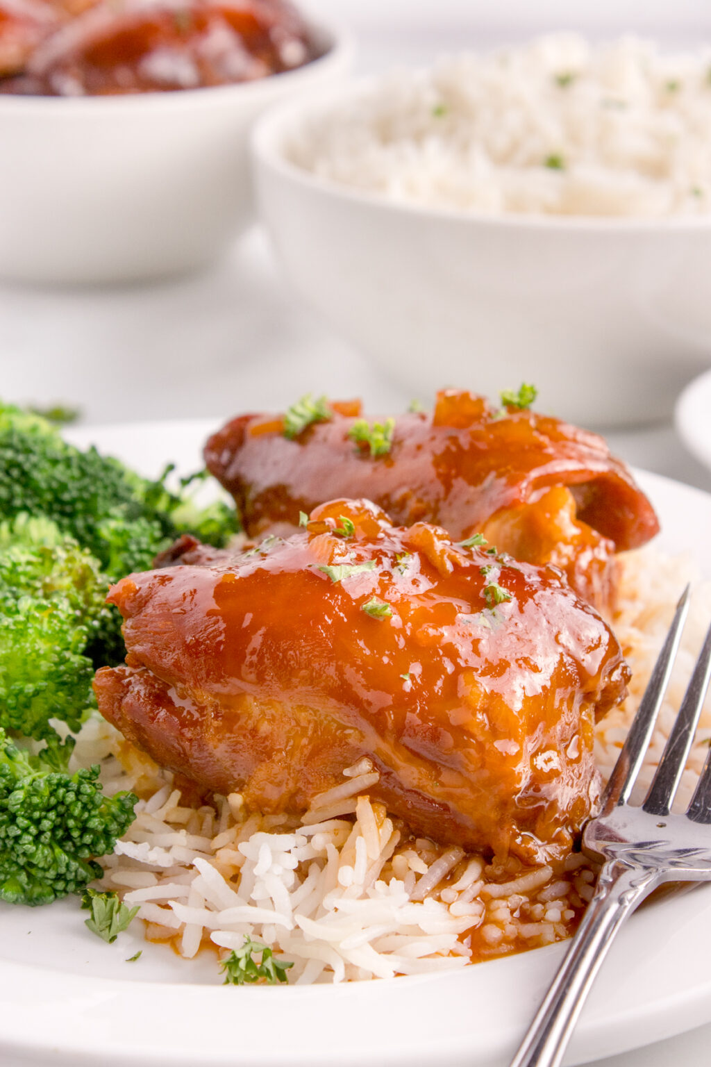 Crockpot Apricot Chicken - Kitchen Divas