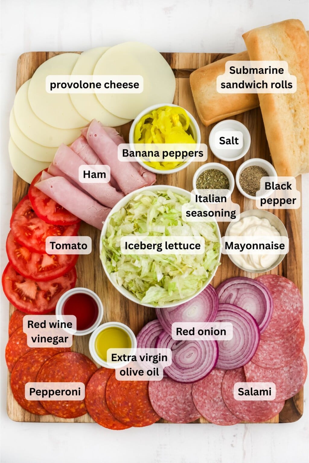 Chopped Italian Sandwich (10-Minute Recipe) - Kitchen Divas