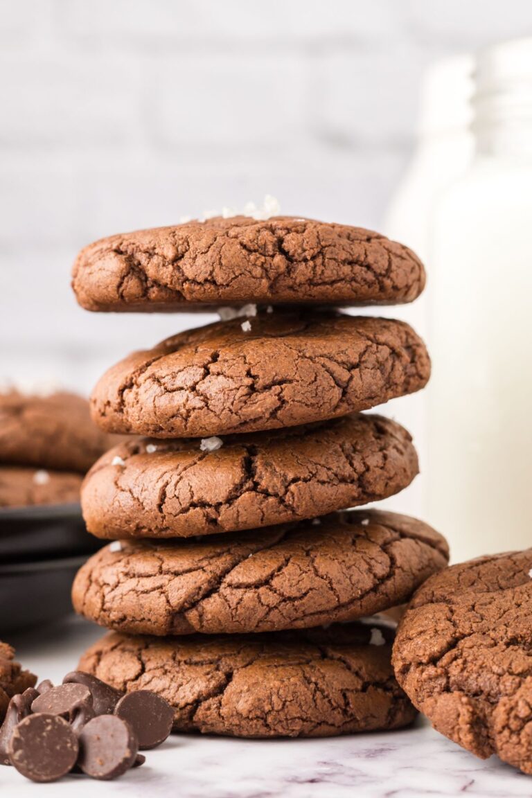 Dark Chocolate Cookies with Sea Salt - Kitchen Divas