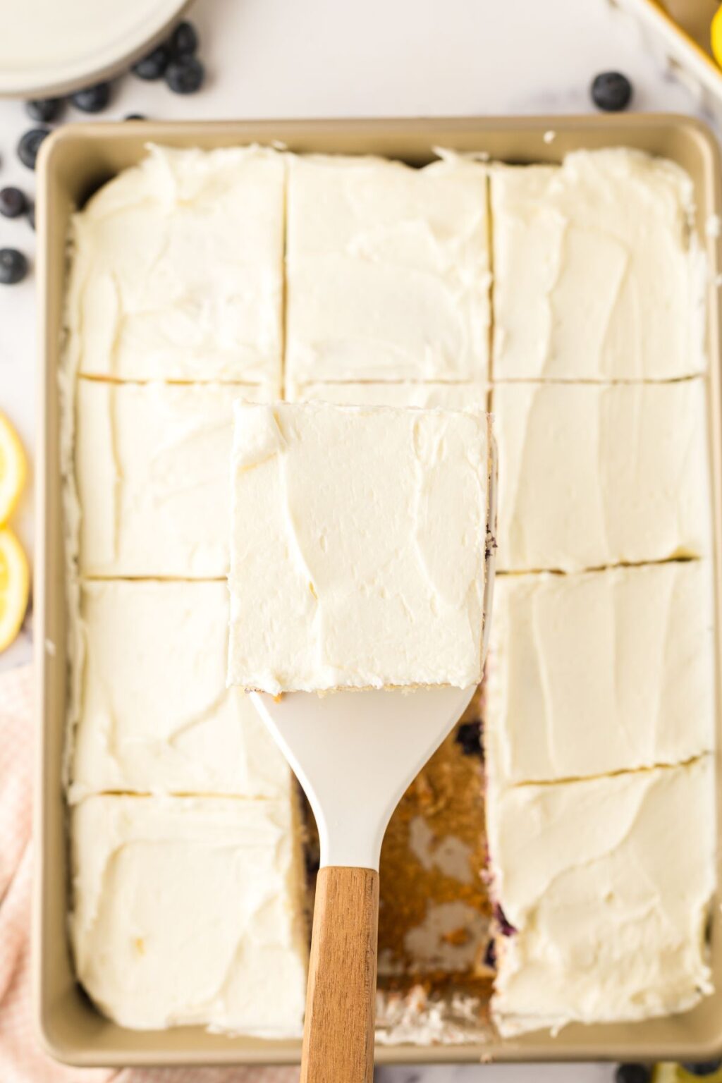 Blueberry Sheet Cake - Kitchen Divas