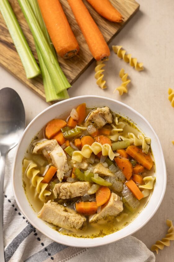 Leftover Turkey Carcass Soup - Kitchen Divas
