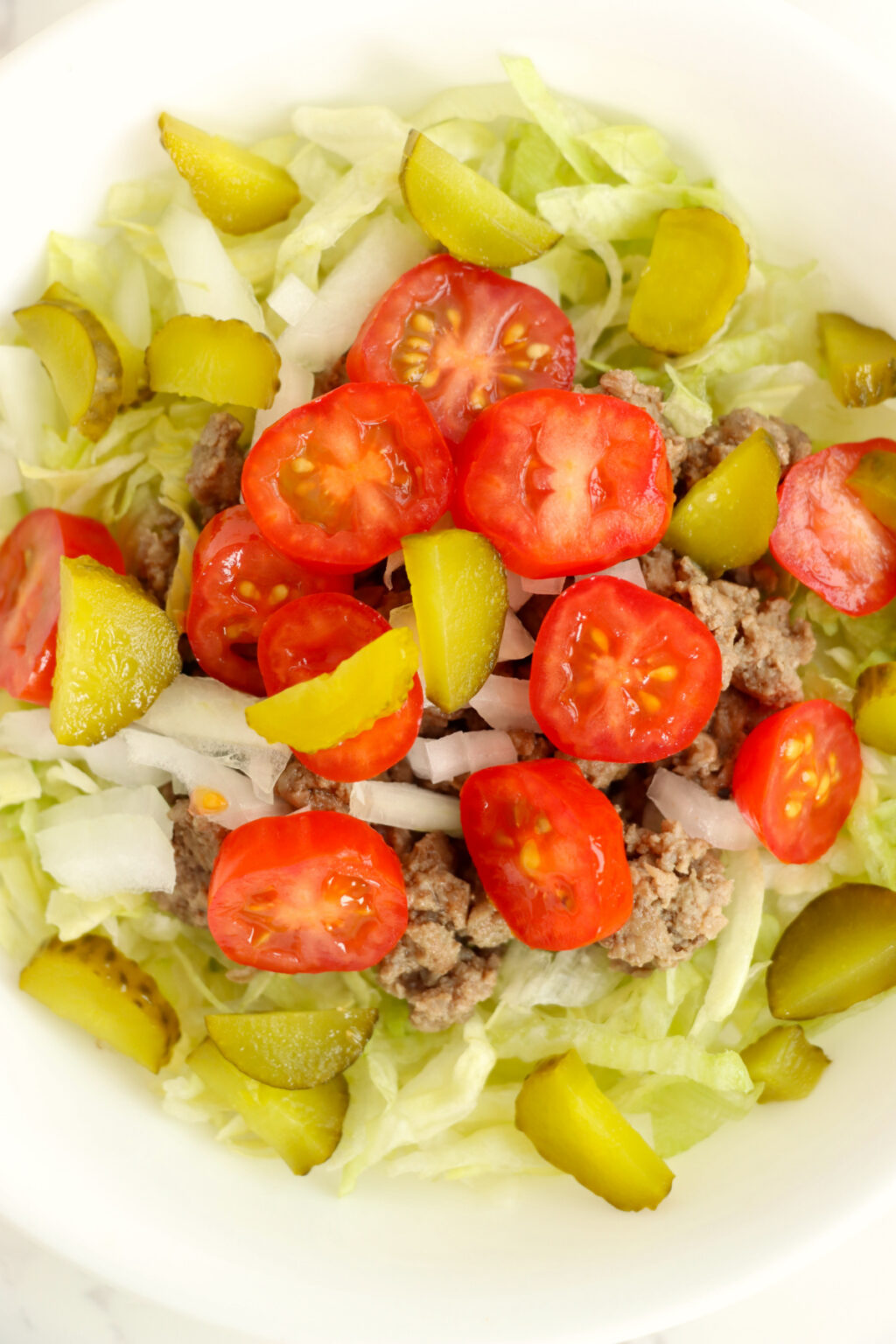 Big Mac in a Bowl - Kitchen Divas