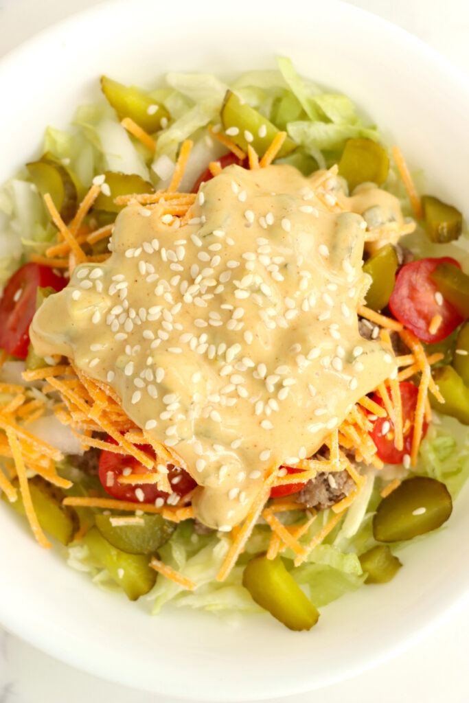Big Mac in a Bowl - Kitchen Divas