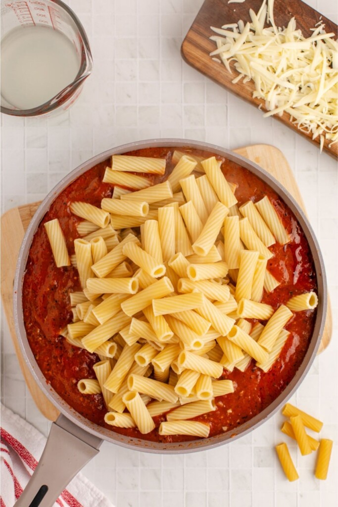 Easy Baked Rigatoni - Kitchen Divas