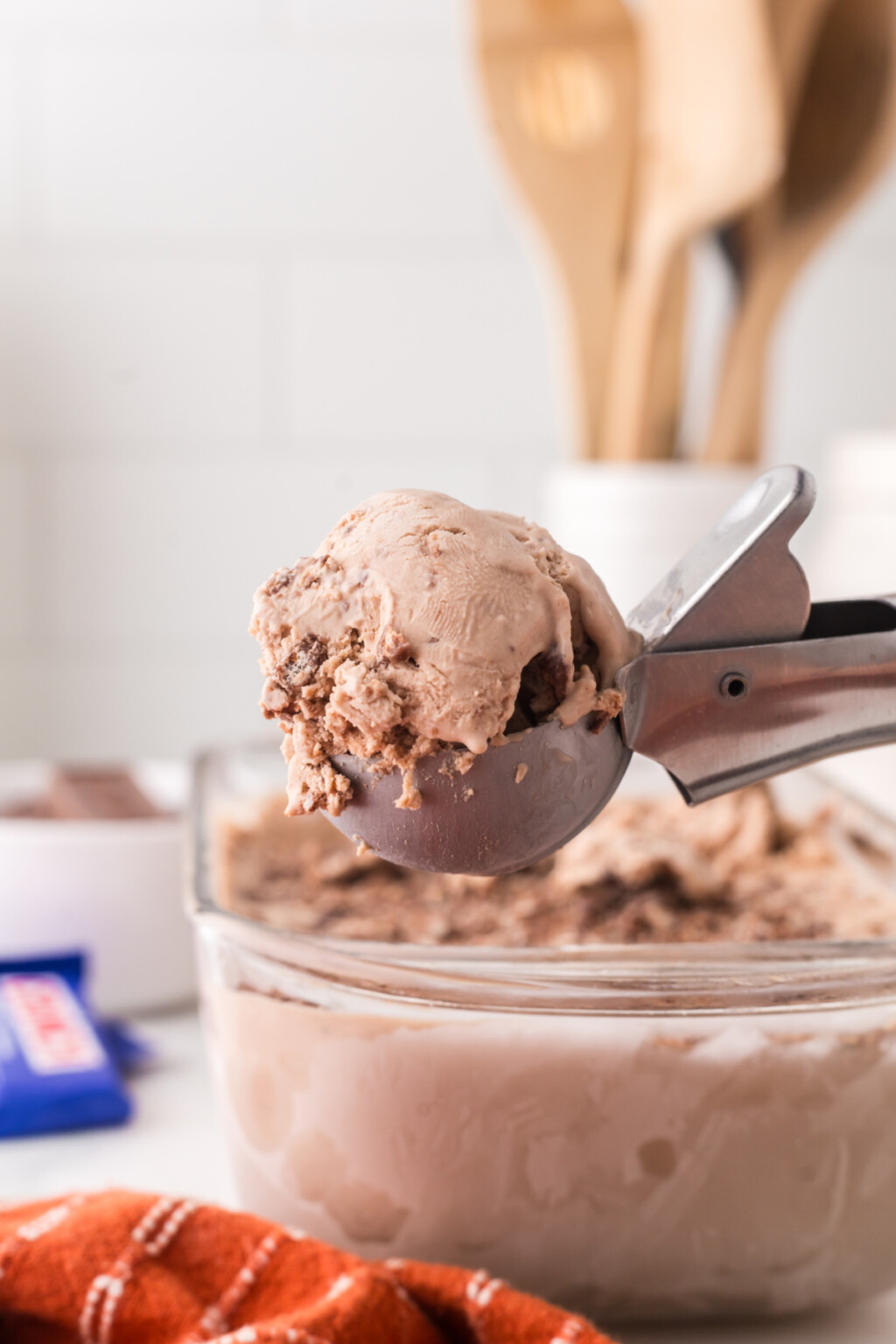 Chocolate Crunch Ice Cream - Kitchen Divas