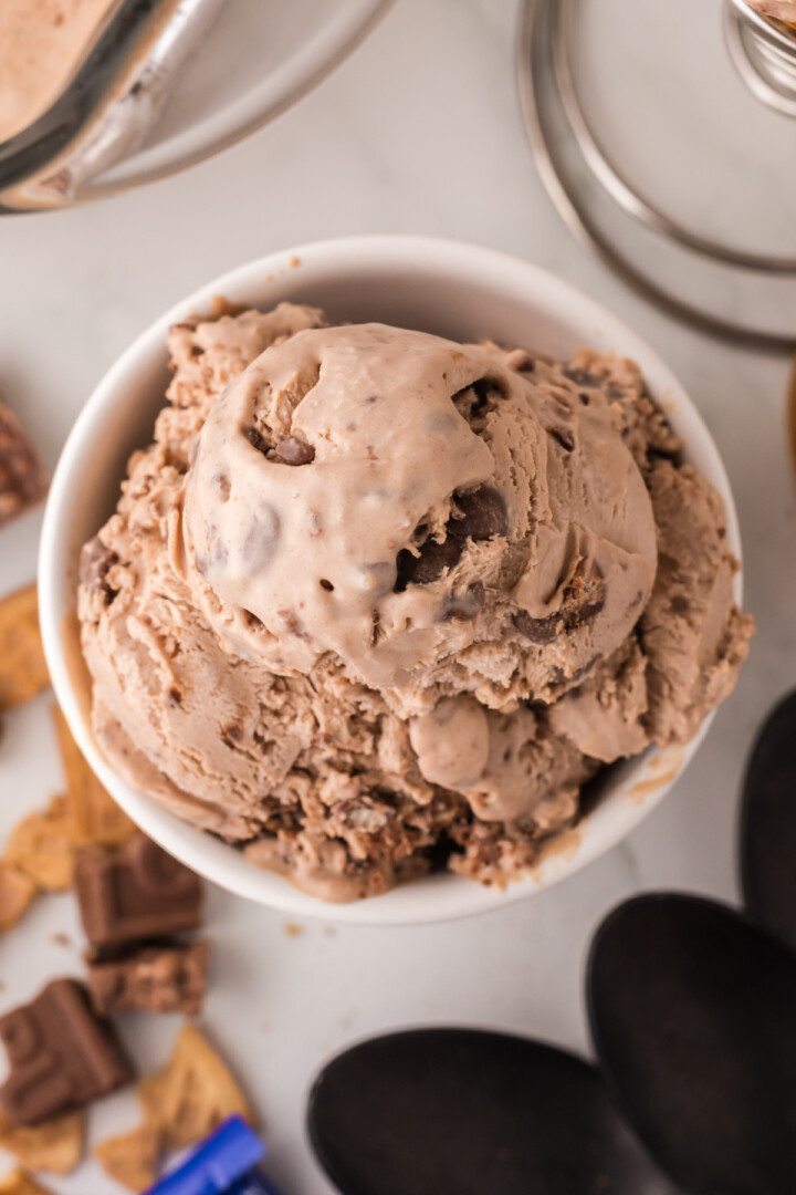 Chocolate Crunch Ice Cream - Kitchen Divas