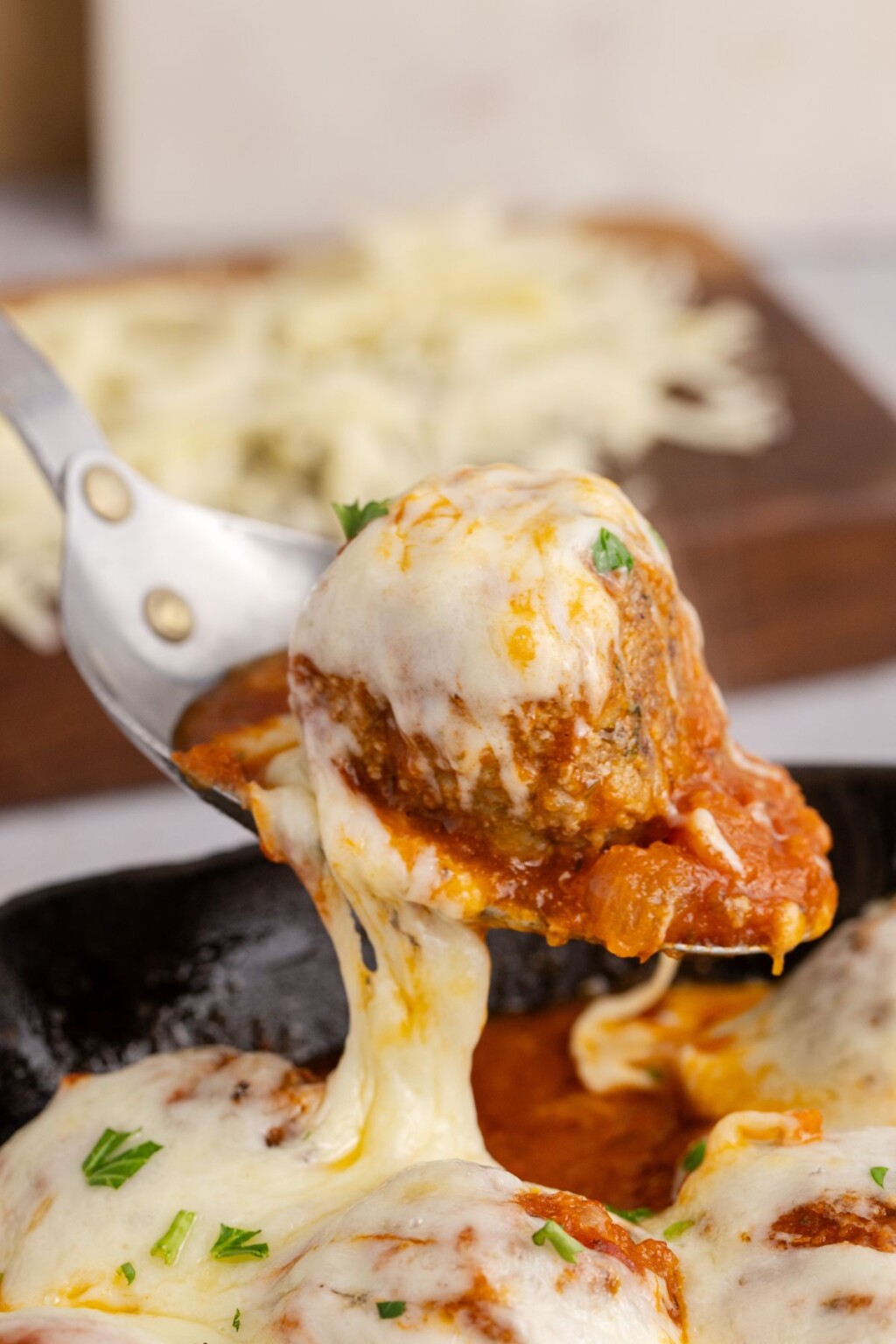 Meatball Parmigiana - Kitchen Divas
