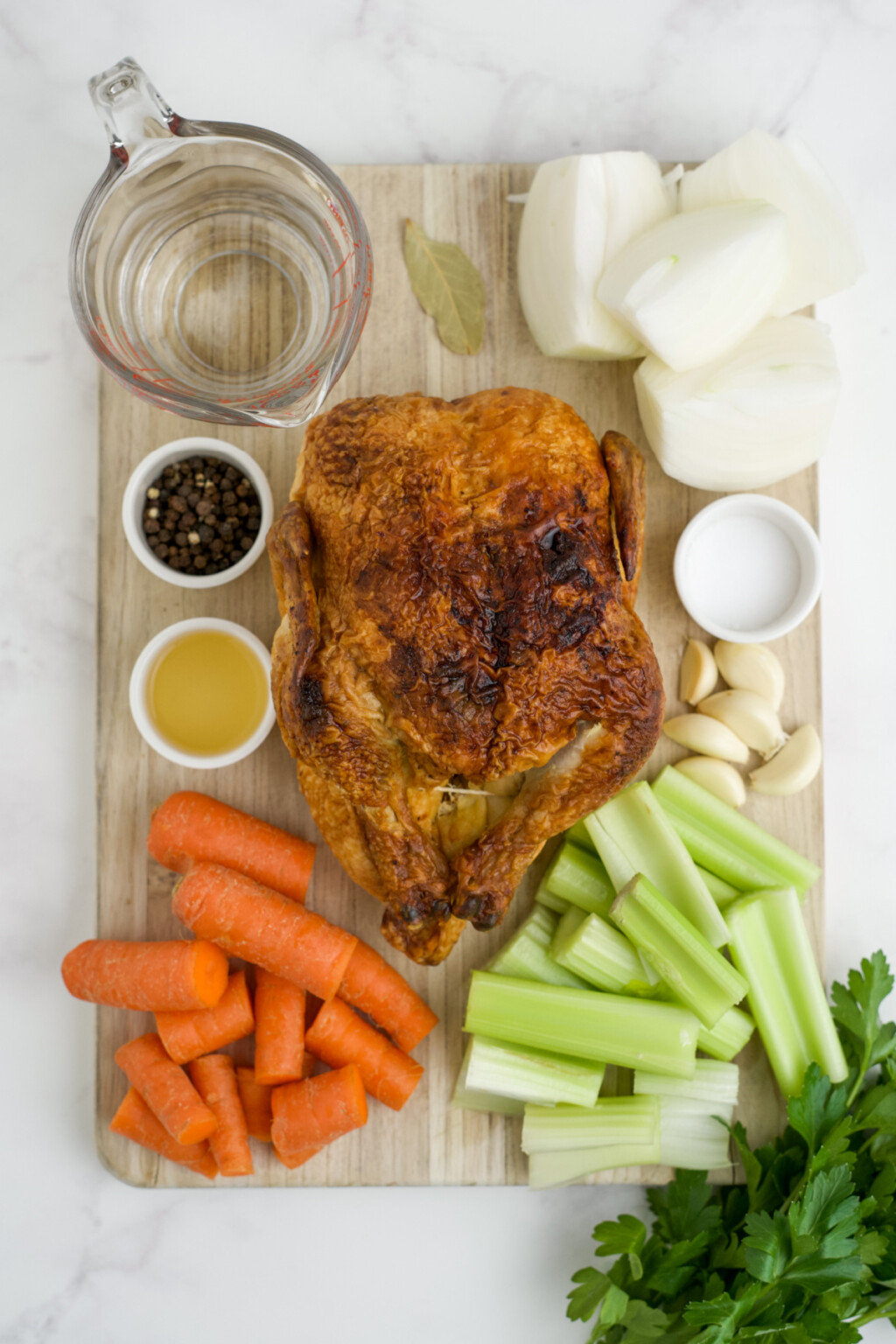 Slow Cooker Chicken Broth From Rotisserie Chicken - Kitchen Divas