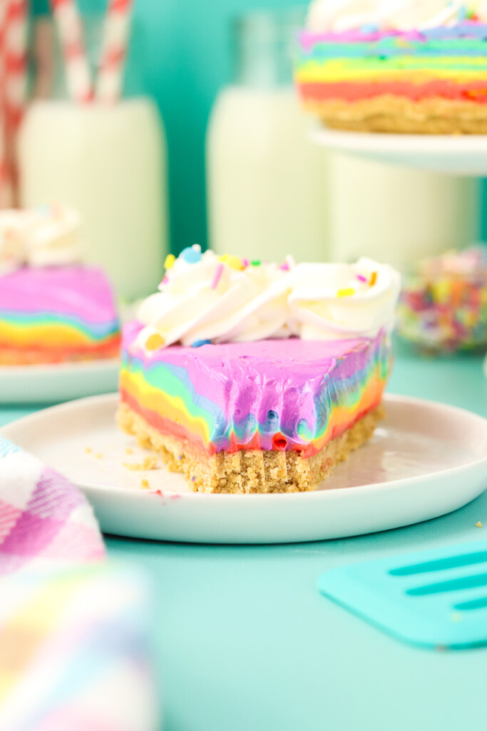 Rainbow Cheesecake - Kitchen Divas