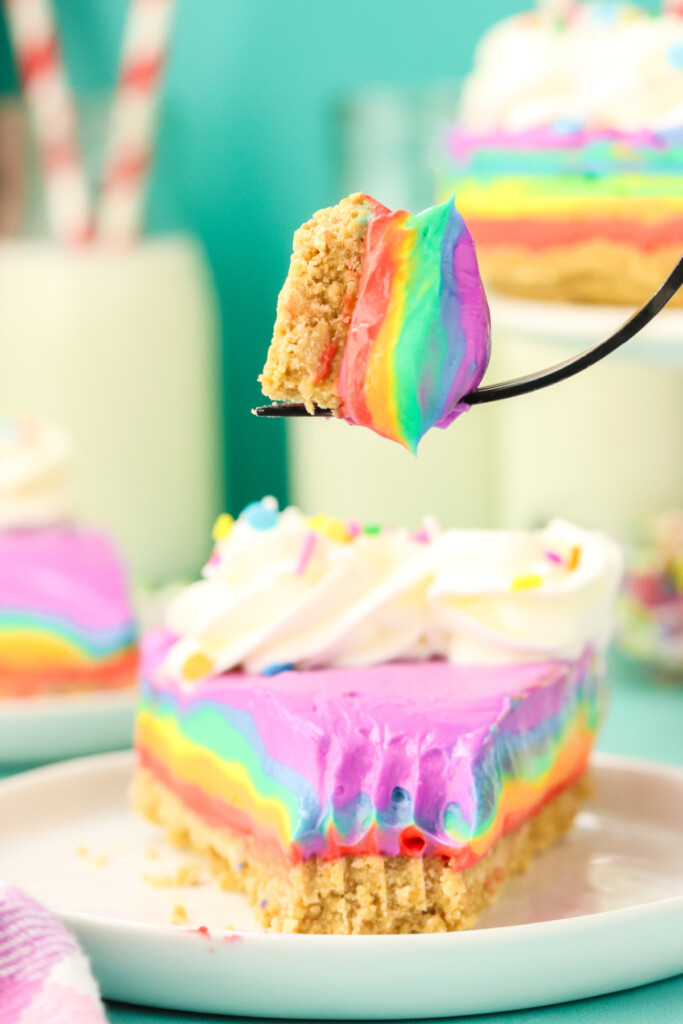 Rainbow Cheesecake - Kitchen Divas