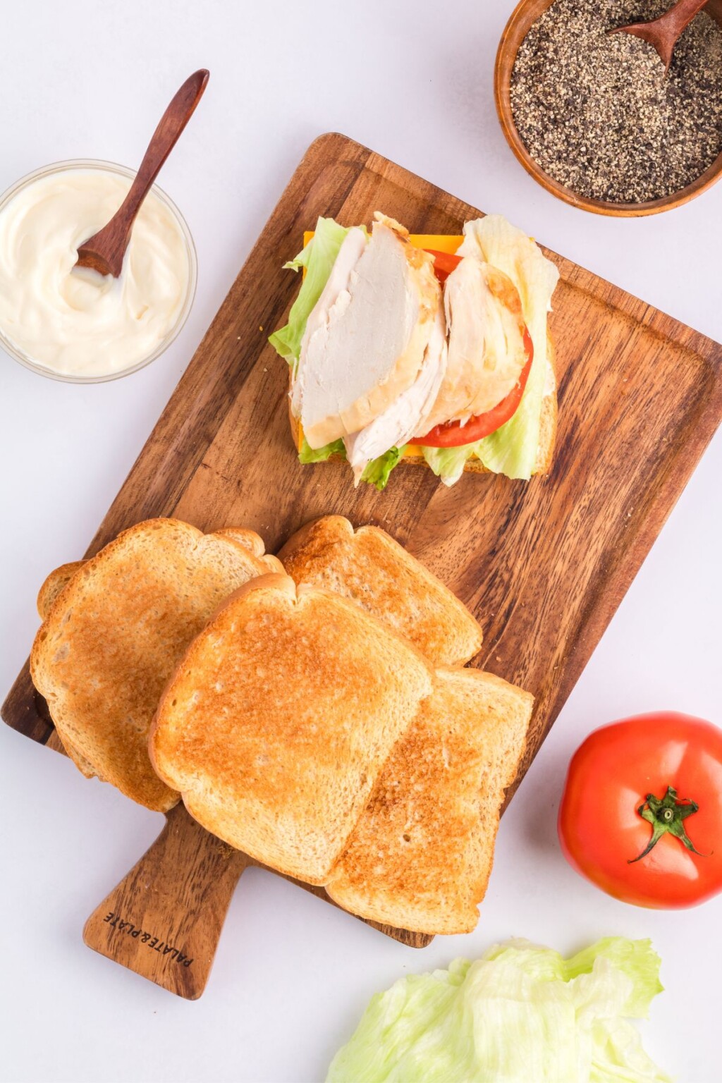 Chicken Club Sandwich - Kitchen Divas