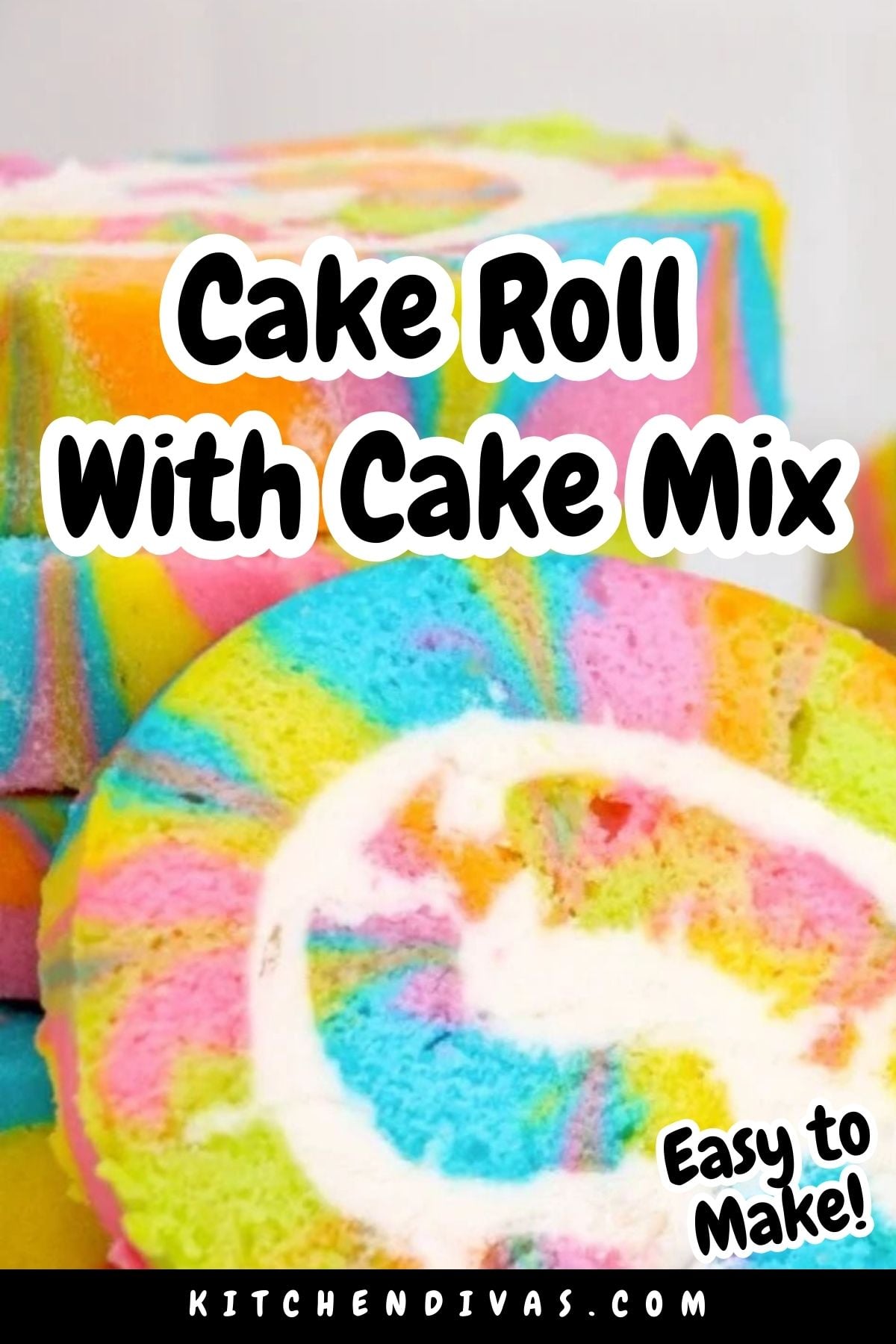 Cake Roll With Cake Mix - Kitchen Divas