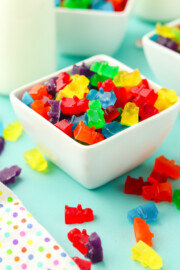 Easy to Make Gummy Bears with Jello - Kitchen Divas