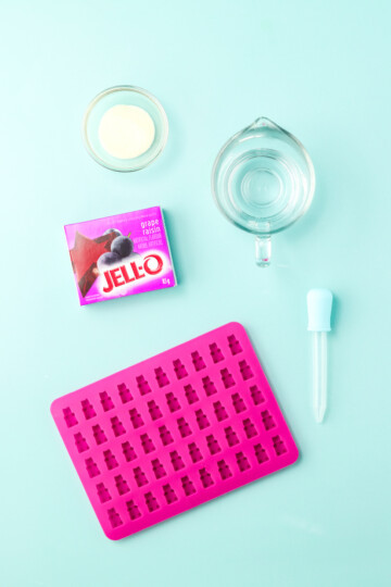 Easy to Make Gummy Bears with Jello - Kitchen Divas
