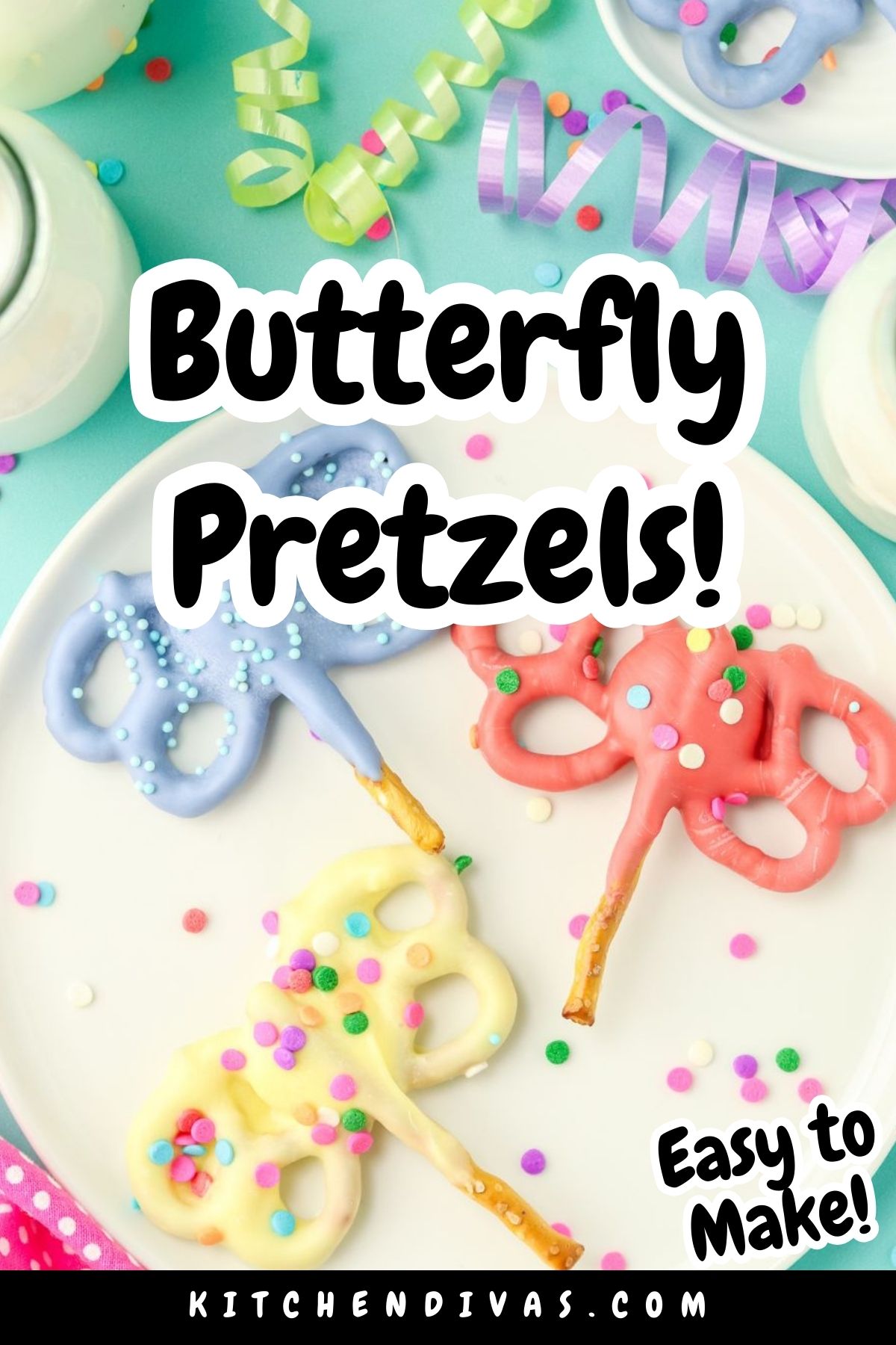 Butterfly Pretzels - Kitchen Divas