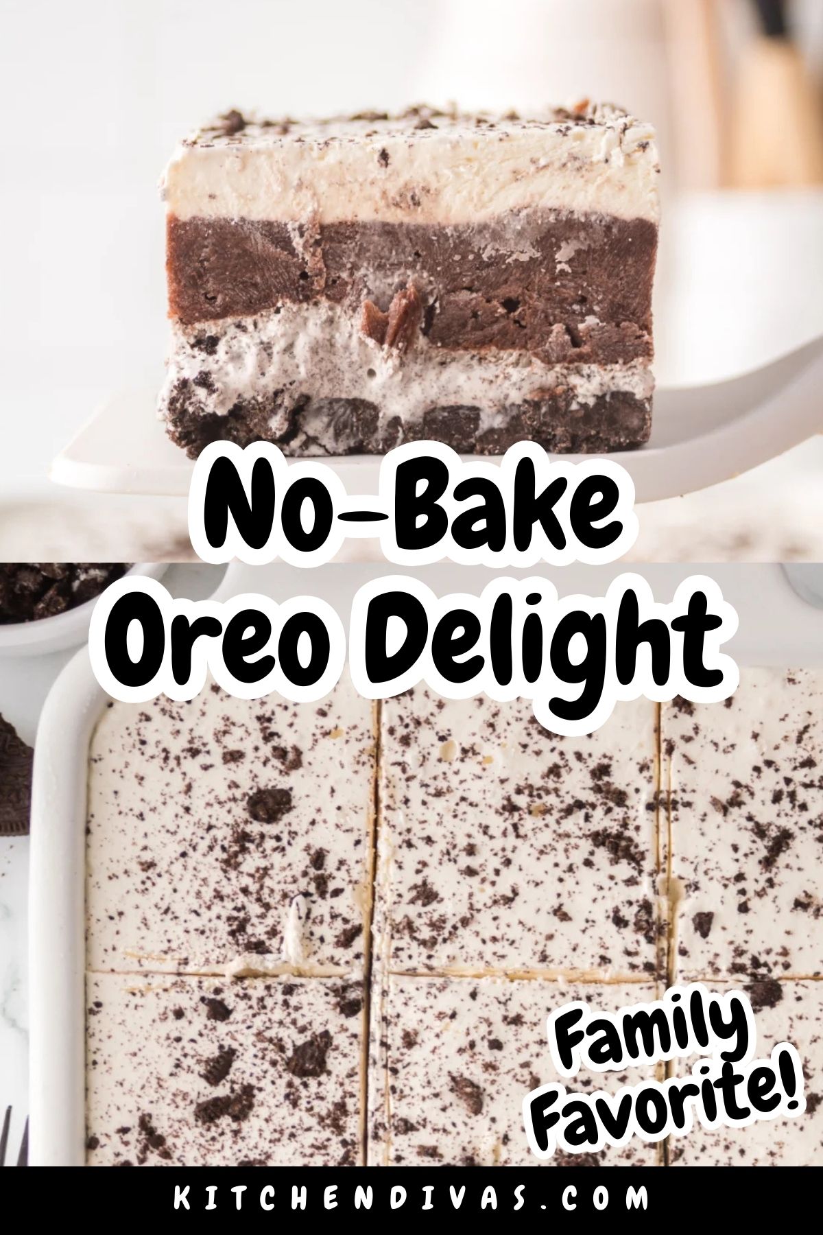 No-Bake Oreo Delight - Kitchen Divas