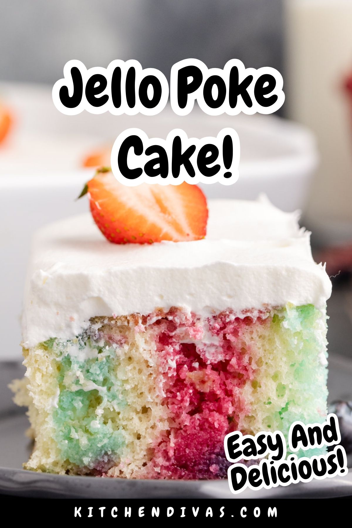 Jello Poke Cake - Kitchen Divas
