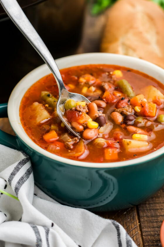 Crockpot Cowboy Soup - Kitchen Divas