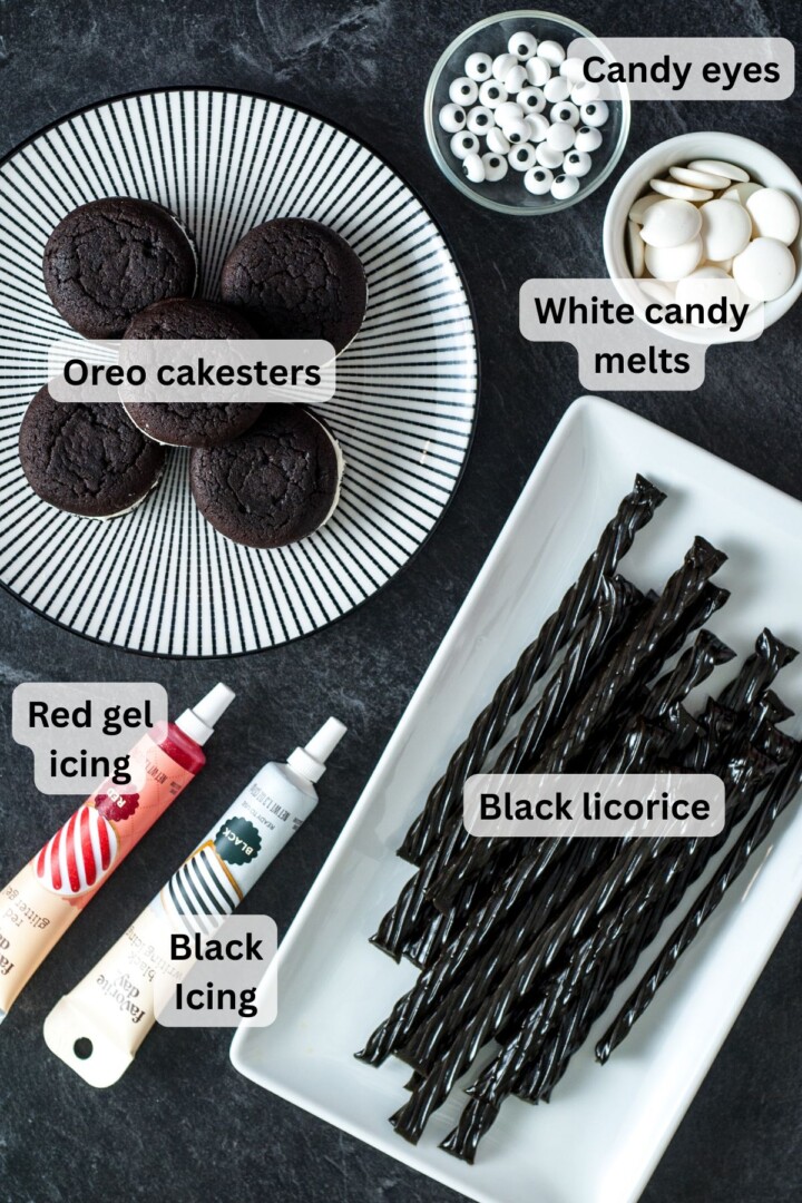 Oreo Spiders (With Oreo Cakesters) - Kitchen Divas