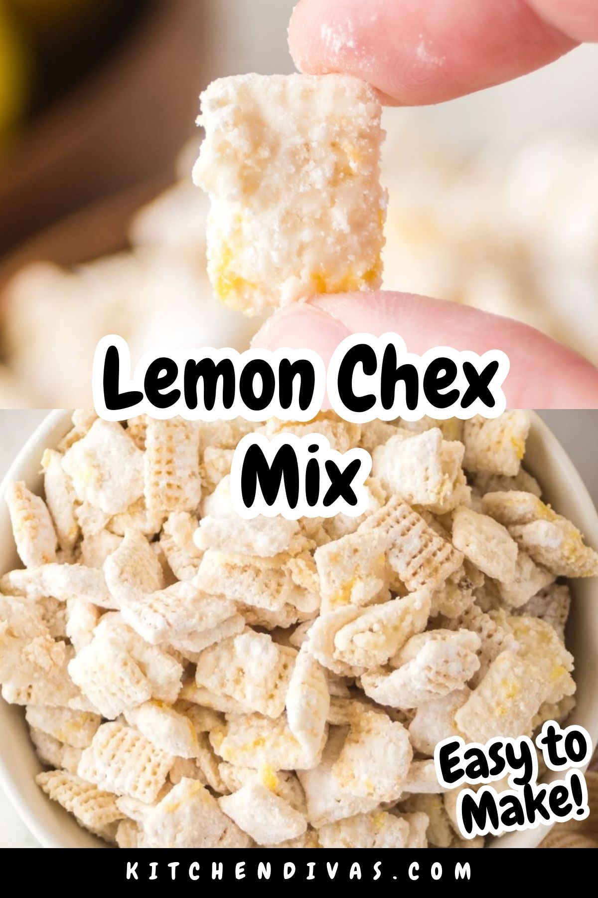 Lemon Chex Mix - Kitchen Divas