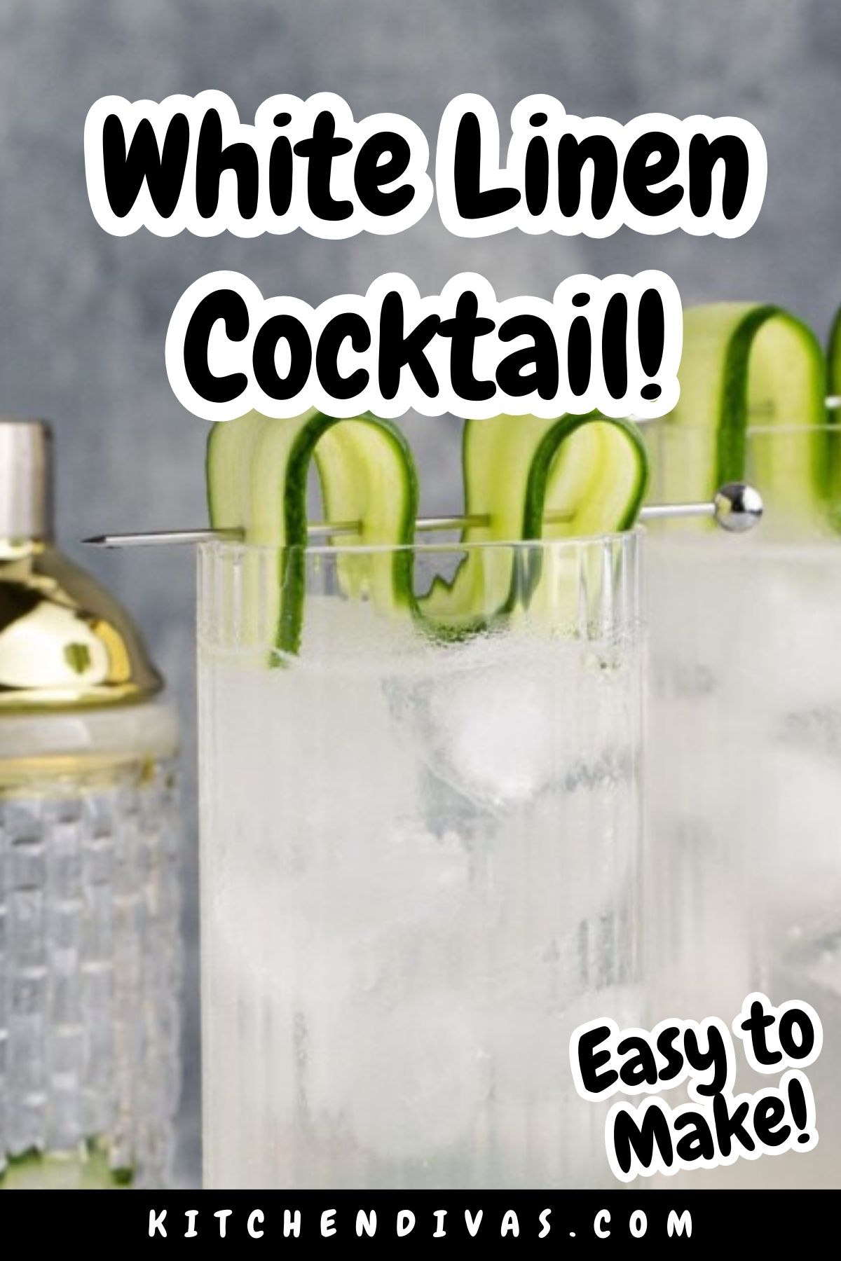 White Linen Cocktail - Kitchen Divas