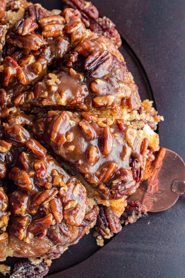 Pecan Upside Down Cake - Kitchen Divas