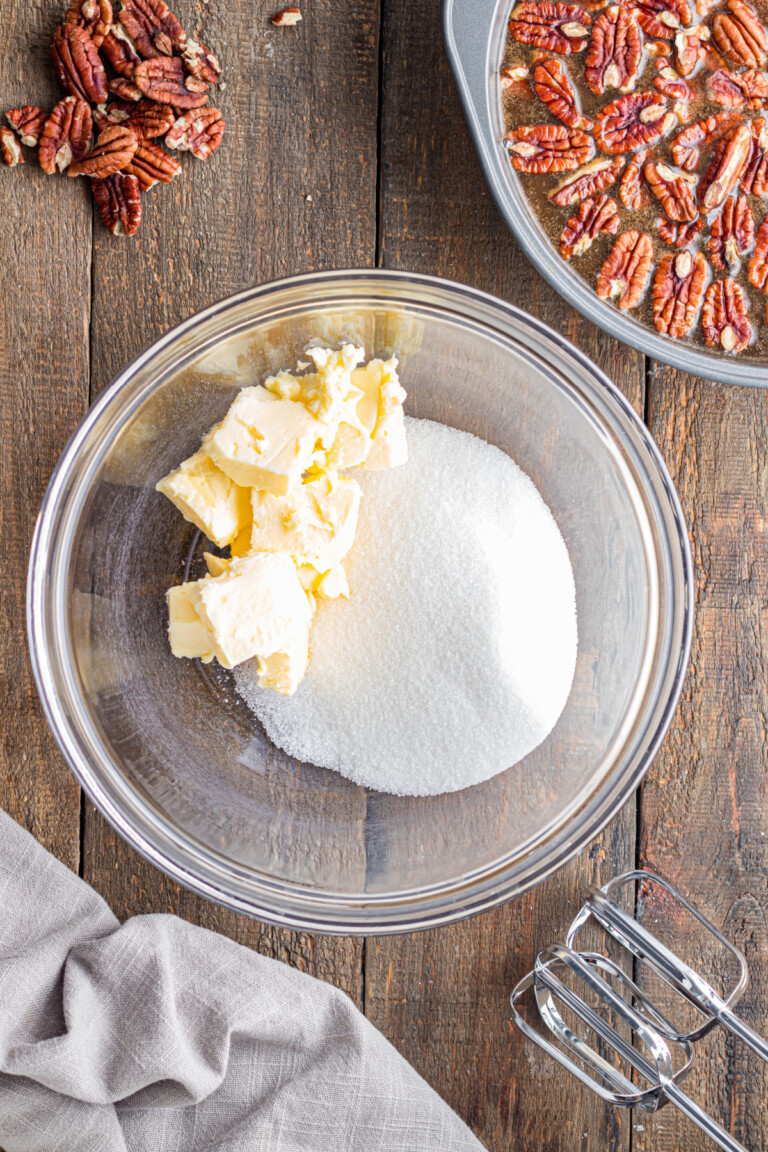 Pecan Upside Down Cake - Kitchen Divas