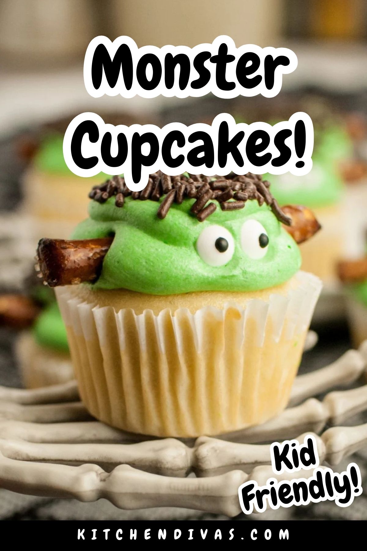 Monster Cupcakes - Kitchen Divas
