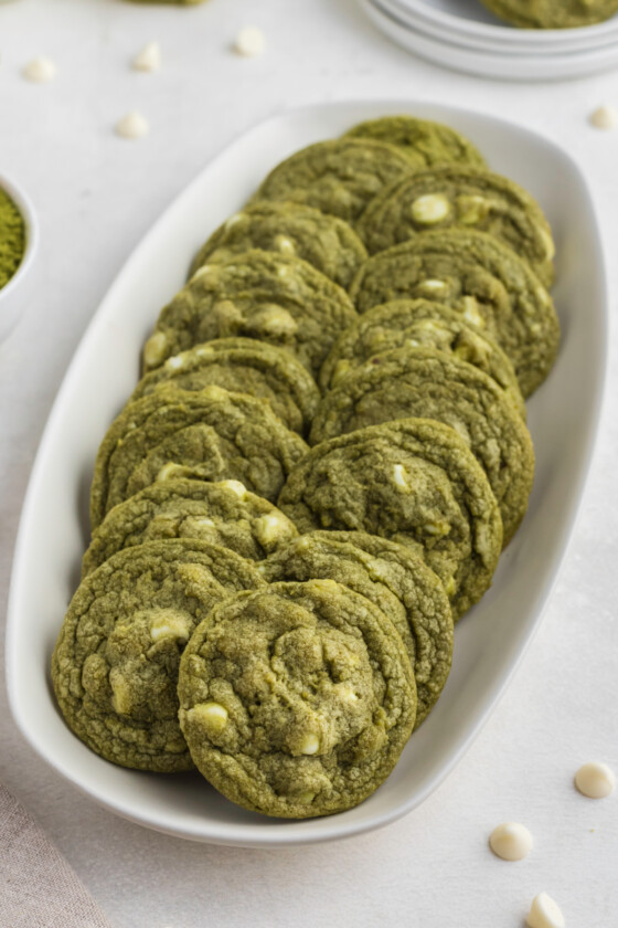 Matcha White Chocolate Cookies - Kitchen Divas