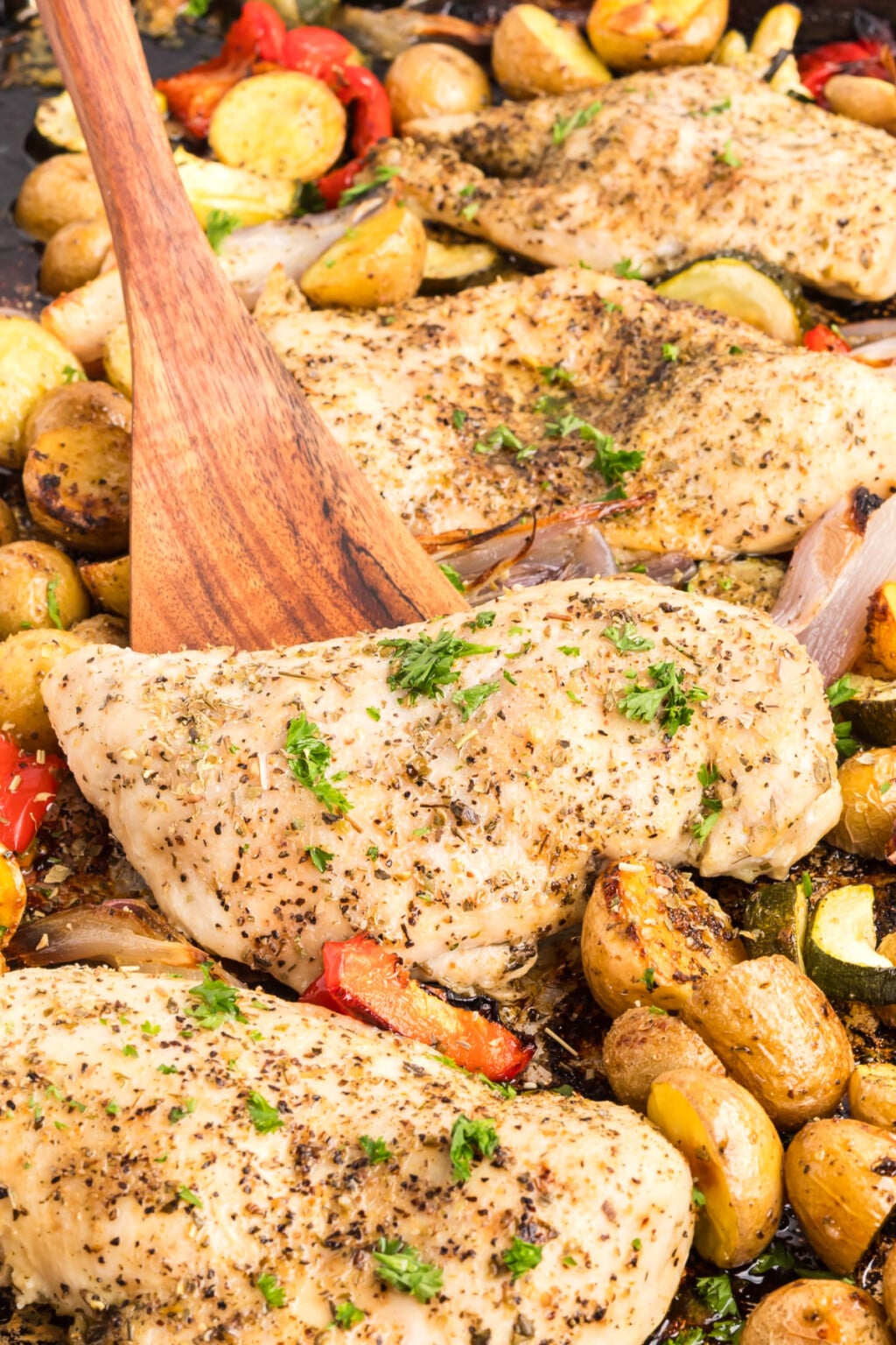 Sheet Pan Chicken Breasts - Kitchen Divas