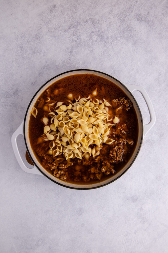 Homemade Taco Hamburger Helper - Kitchen Divas
