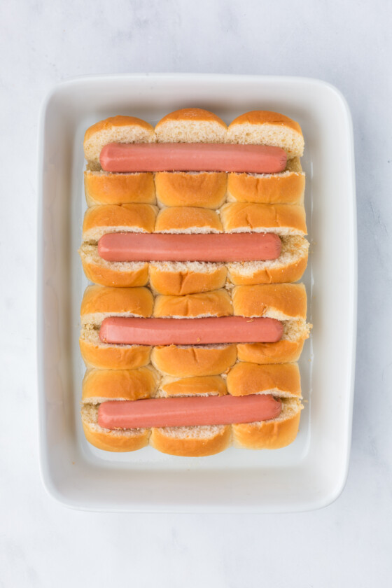 Hot Dog Sliders - Kitchen Divas