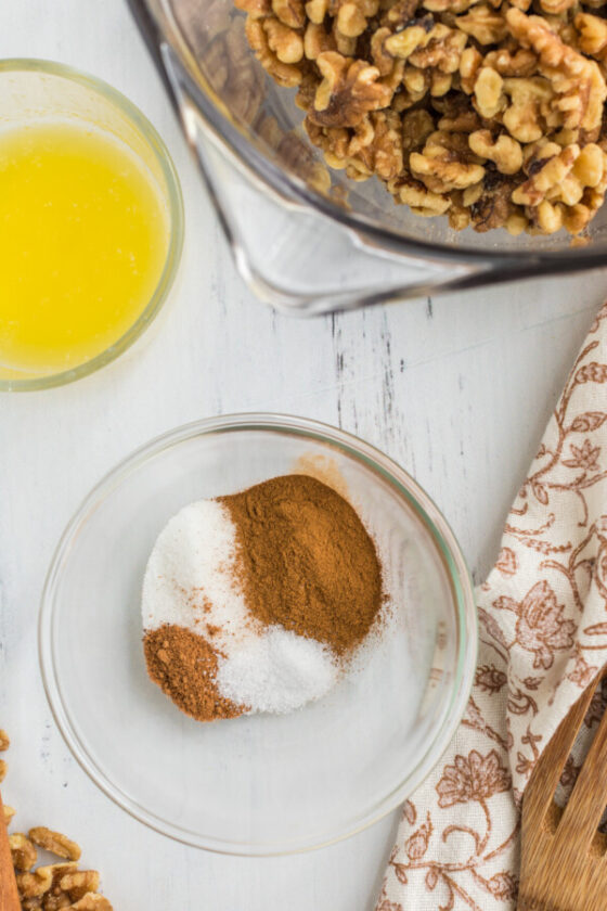 Air Fryer Candied Walnuts Recipe - Kitchen Divas