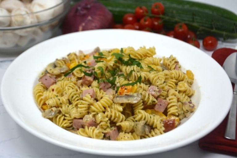 Loaded Awesome Pasta Alfredo - Kitchen Divas