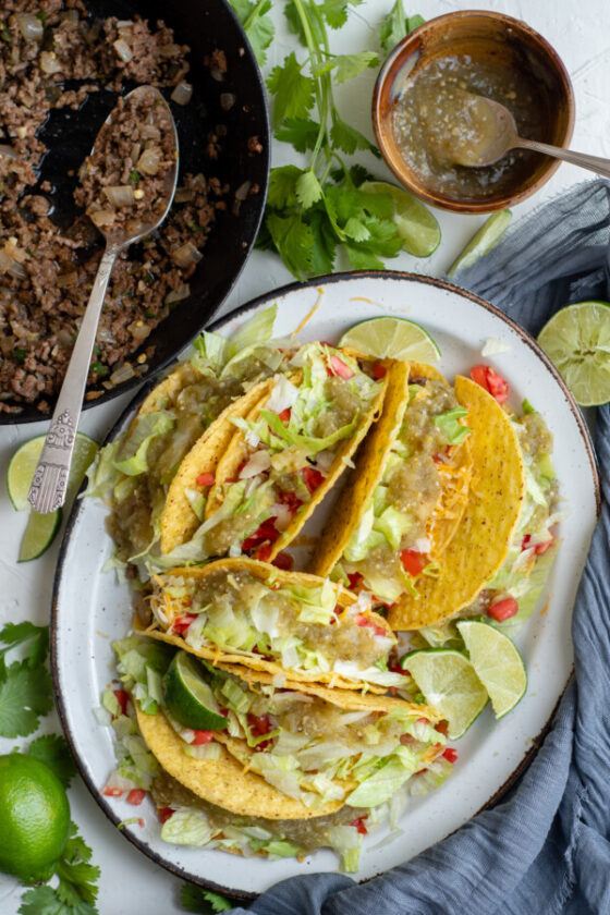 Taco Bar Menu - For Home, Party, Wedding and More - Kitchen Divas