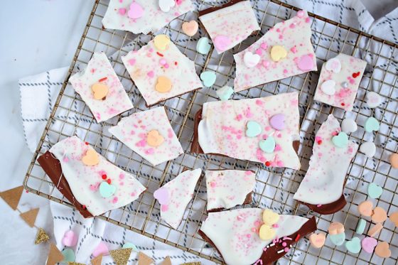 Easy Layered Candy Bark - Kitchen Divas