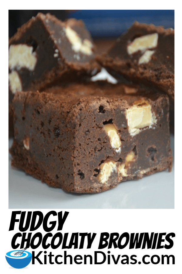 Easy Chocolate Fudge Brownies - Kitchen Divas